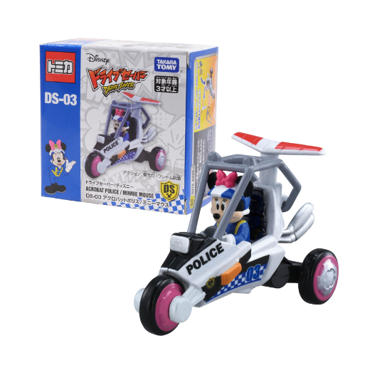 Tomica DS-03 Driver Saver Disney Minnie Mouse Acrobat Police– Mighty ...