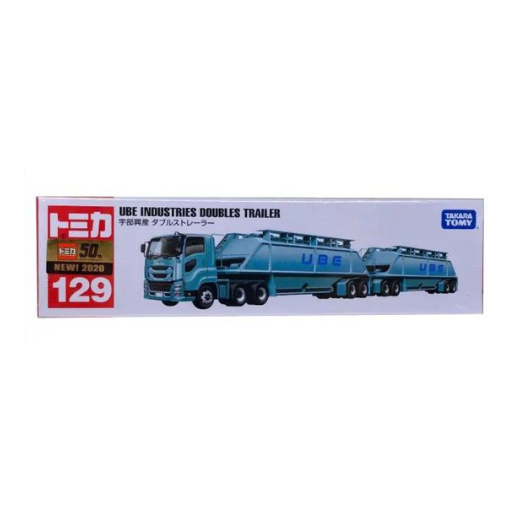 Tomica No.129 Ube Industries Double Trailers | Mighty Baby PH