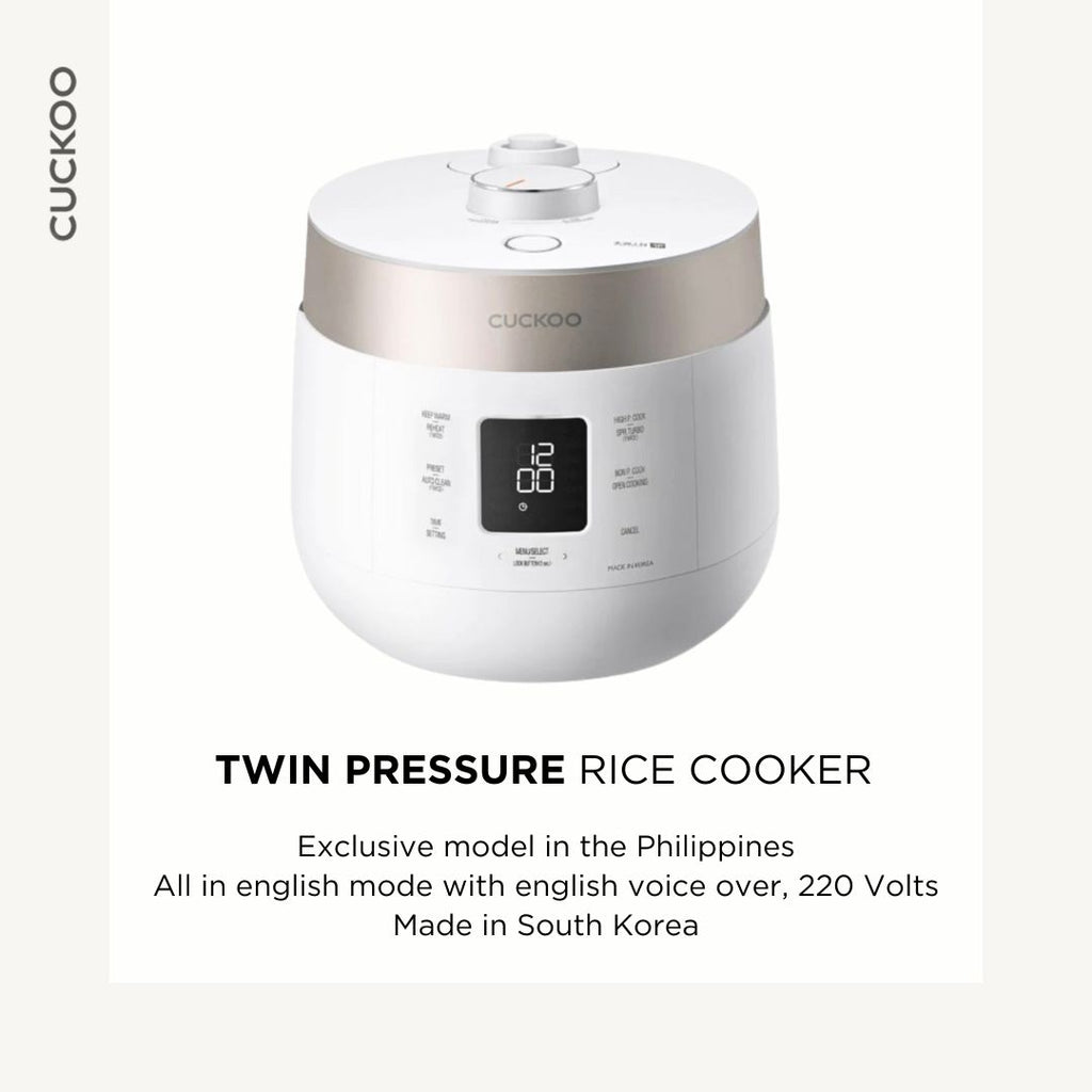 Cuckoo Multi-functional Twin Pressure Rice Cooker | Mighty Baby PH