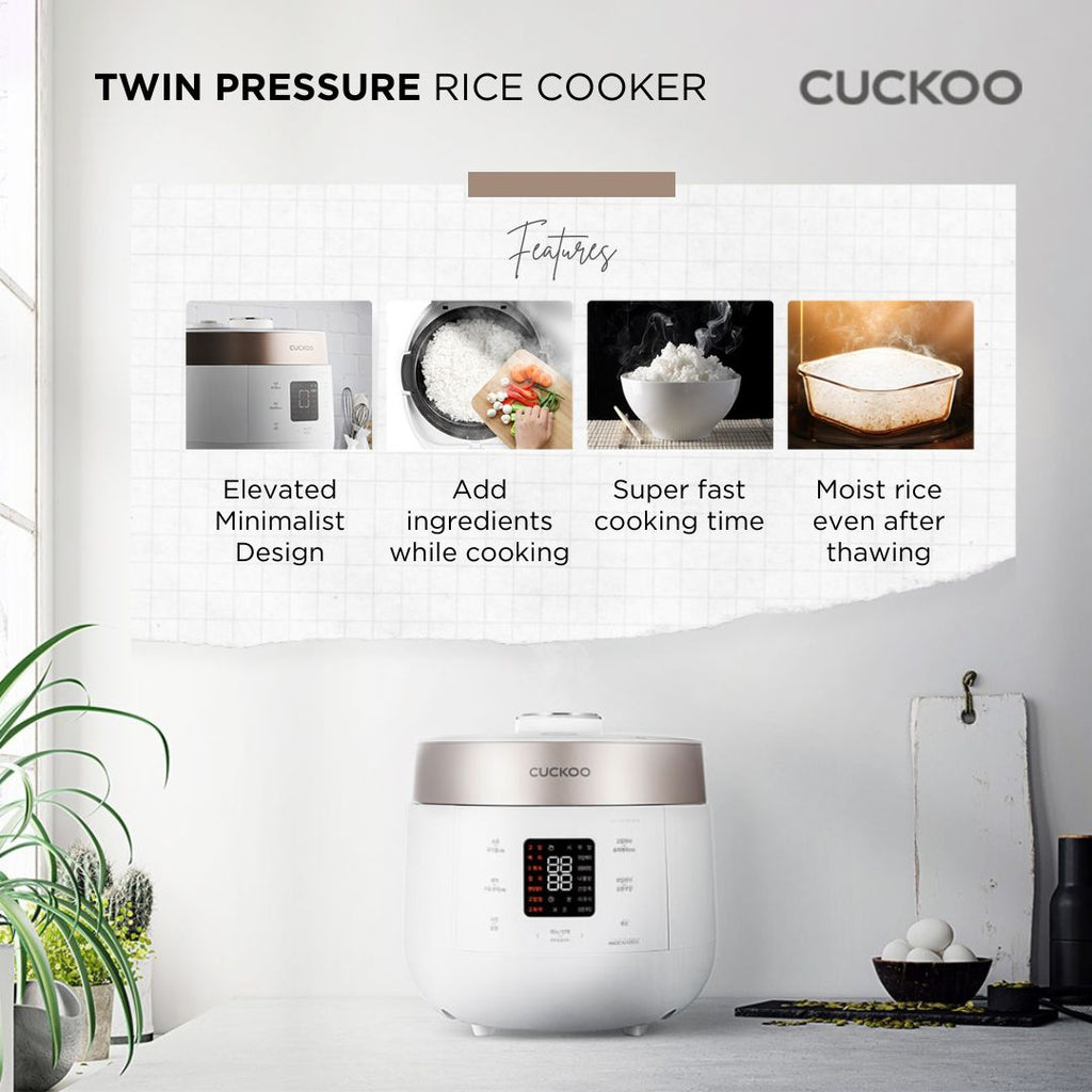 Cuckoo Multi-functional Twin Pressure Rice Cooker | Mighty Baby PH