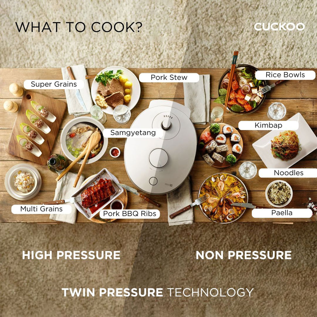Cuckoo Multi-functional Twin Pressure Rice Cooker | Mighty Baby PH