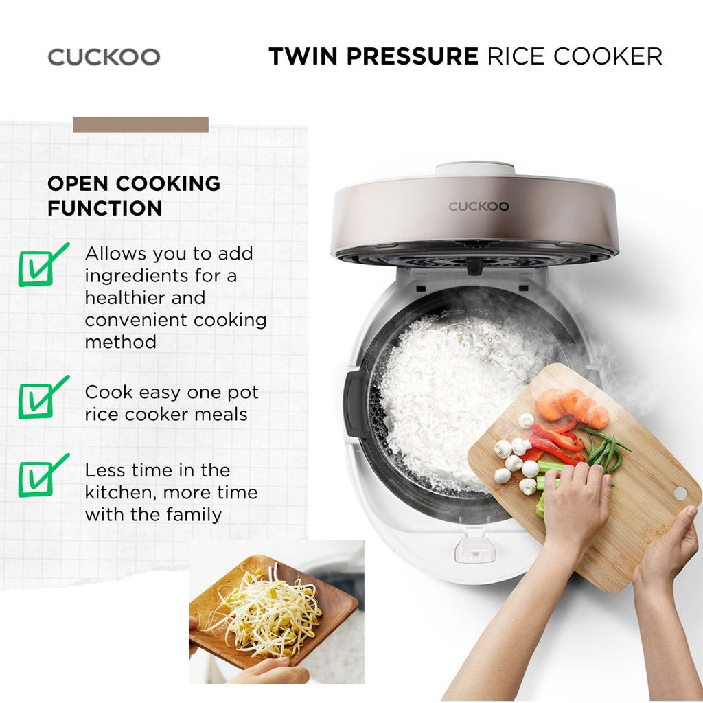 Cuckoo Multi-functional Twin Pressure Rice Cooker | Mighty Baby PH