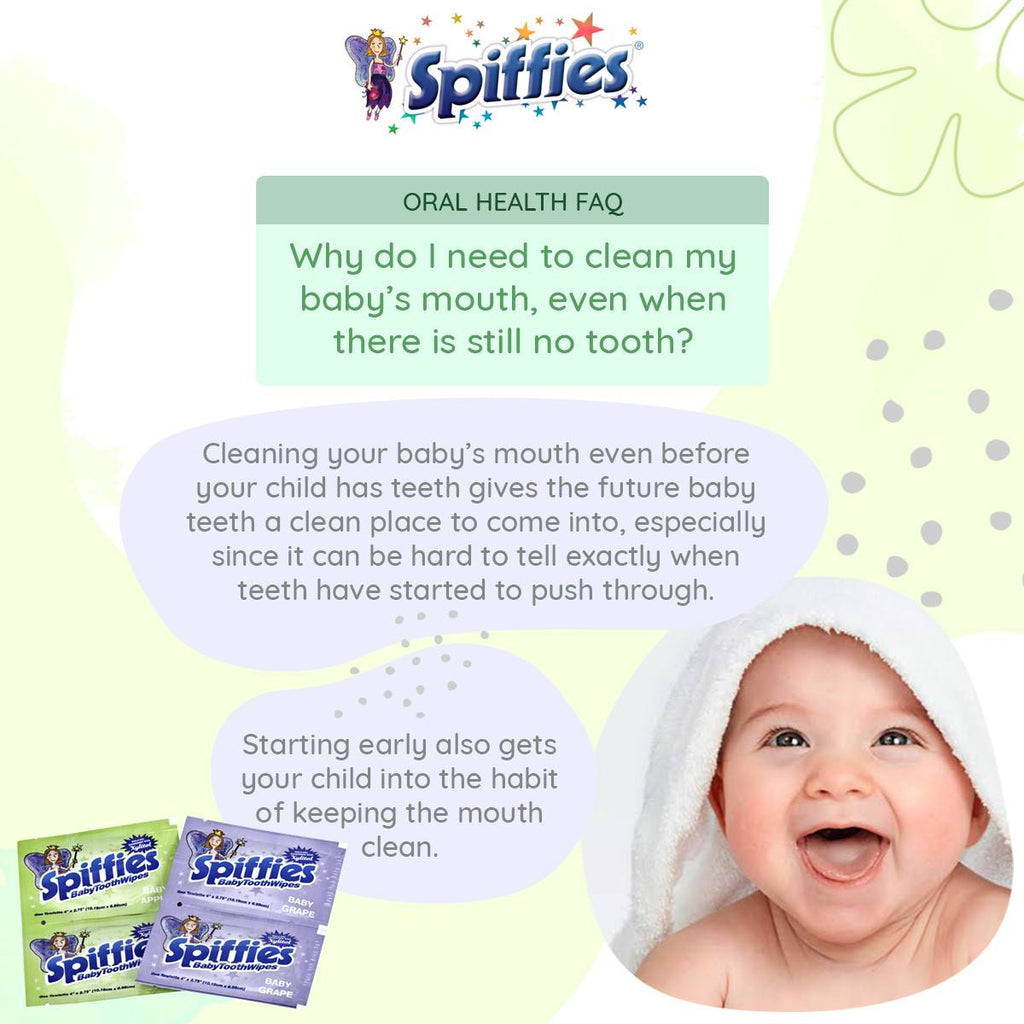 Spiffies Baby Teething & Gum Wipes | Mighty Baby PH