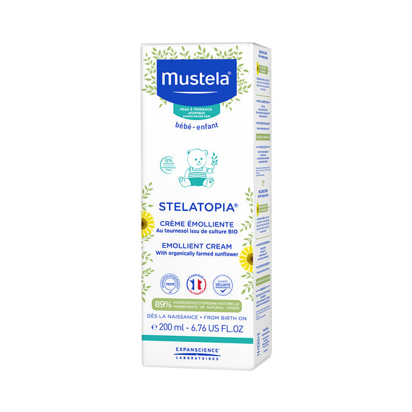 Mustela Stelatopia Emollient Cream (Atopic Prone Skin) Naturalness ...