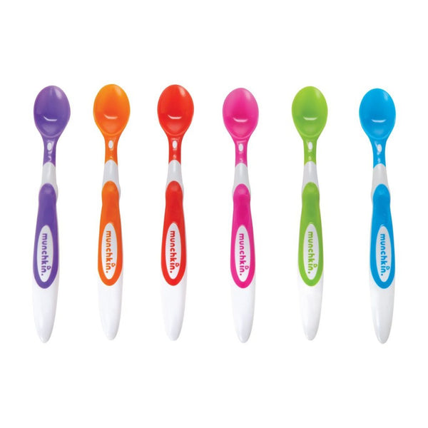 Munchkin Soft-Tip Infant Spoons - 6 Pack | Mighty Baby PH
