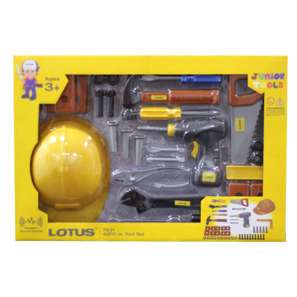 Lotus Jr. Tool Set 42pc - Repair Tools Toy for Kids | Mighty Baby PH