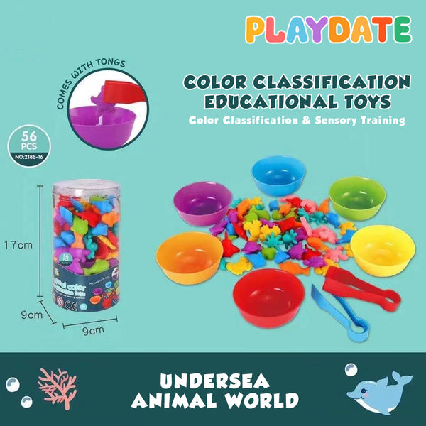 Playdate Color Classification Educational Toys | Mighty Baby PH