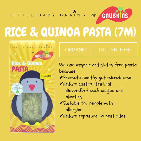 Little Baby Grains Rice & Quinoa Pasta | Mighty Baby PH