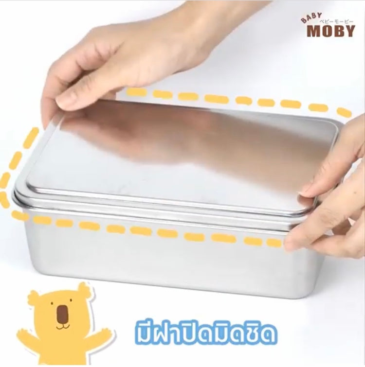 Baby Moby Stainless Steel Container | Mighty Baby PH